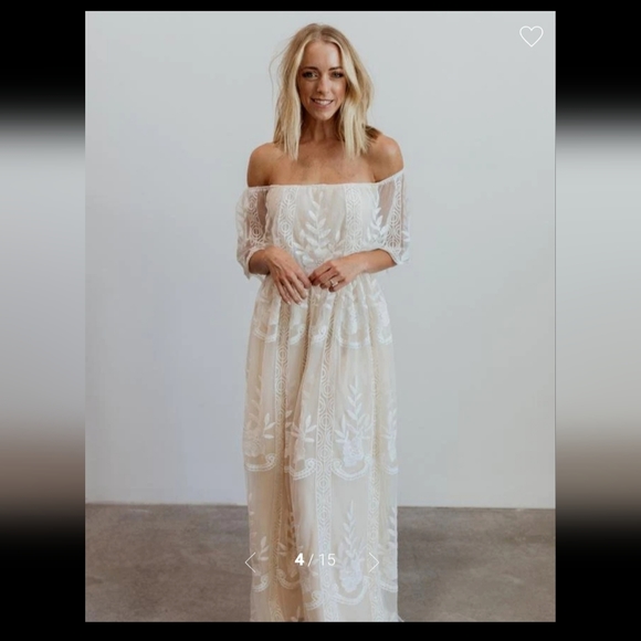 Dresses | Leon Off Shoulder Maxi Dress White | Poshmark